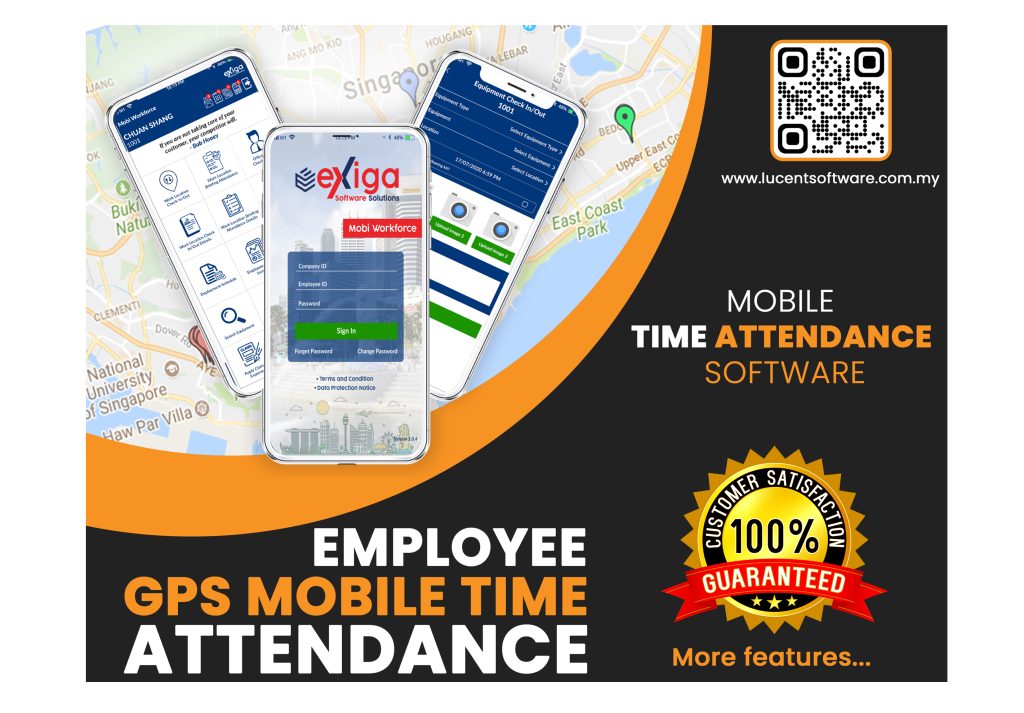 Time Attendance Tracking System - 1SGD Per Month