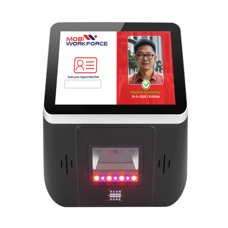 QR Code GPS Time Management |Free Payroll System| 1SGD/Month