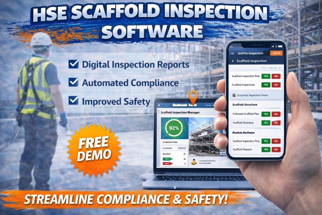 HSE Scaffold Inspection Software | Exiga Software