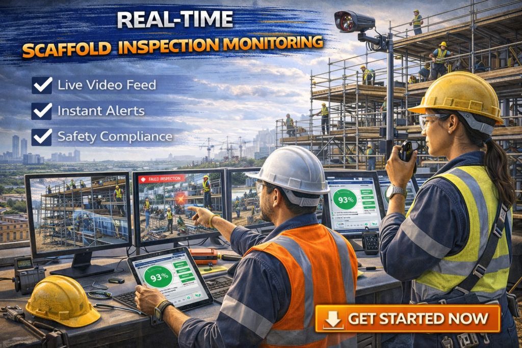 Real Time Scaffold Inspection Monitoring | Exiga Software