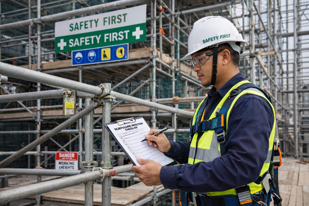 Scaffold Inspection HSE Standards - Exiga Software Solutions Pte Ltd