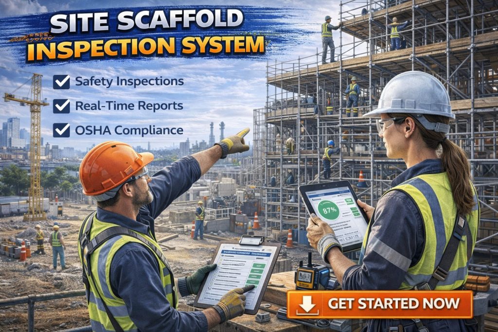 Site Scaffold Inspection System - Exiga Software Solutions Pte Ltd